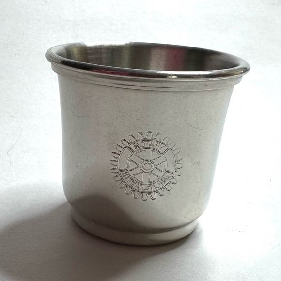 Alabama Pewter Co | Dining | Rare Vintage Rotary International Pewter 2 ...